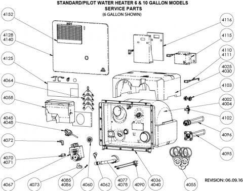 Atwood-Dometic Water Heaters GC6AA-7 - RentForFun RV